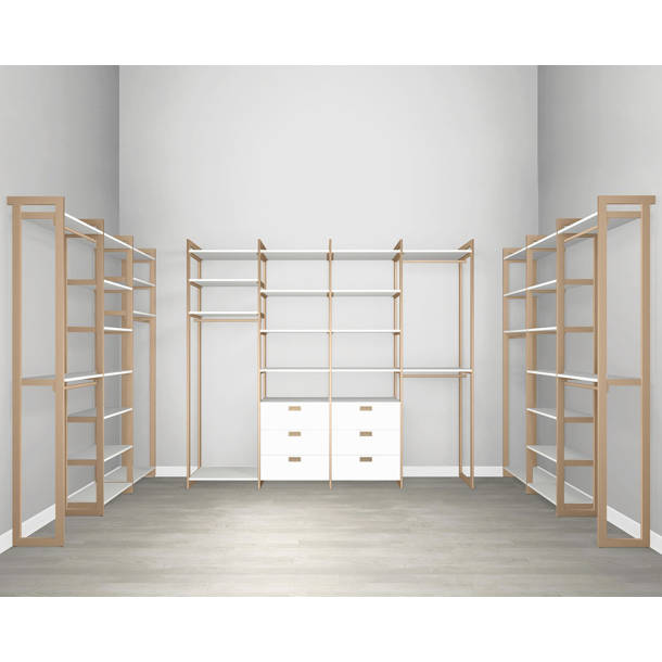 Martha Stewart California Closets® The Everyday System™ 60" W 20"D Closet System & Reviews | Wayfair